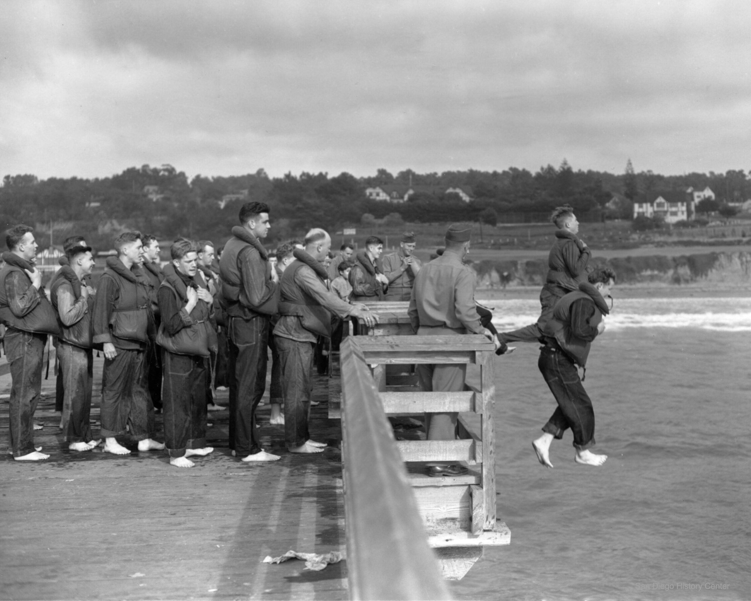 OP 15771 WWII Training – Camp Callan – 1943 – Sunburned Fedora